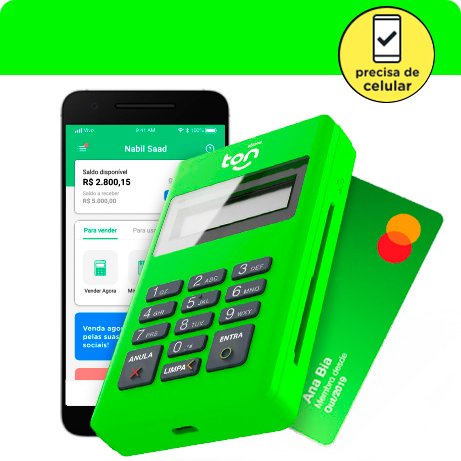 Taxas - Ton Maquininha | UltraTon, GigaTon e MegaTon